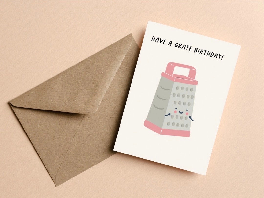 Have A Grate Birthday, Birthday Card - Etsy UK
