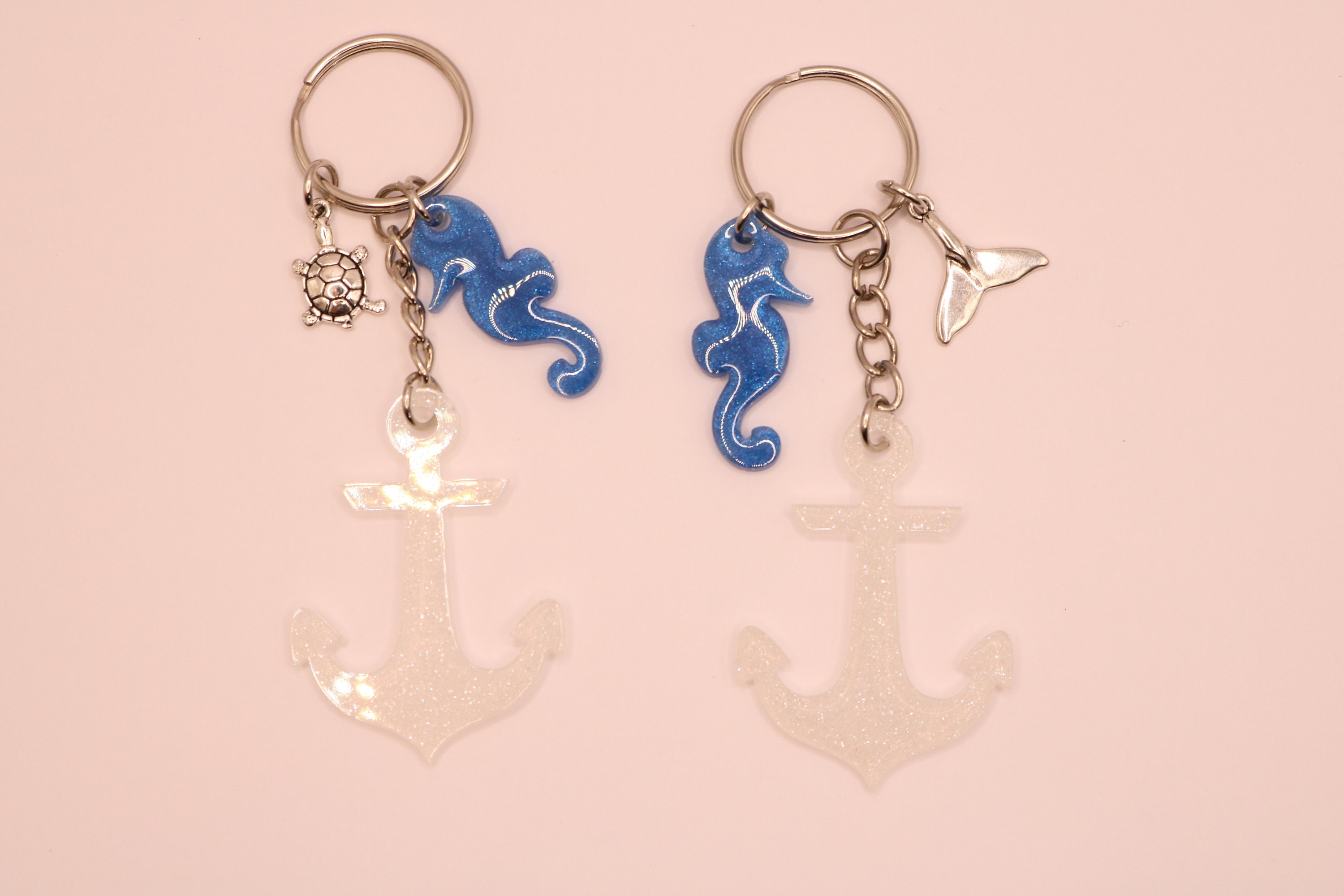 Anchor Resin Keychains Anchor Keychains Resin Keychains Gift for Him ...