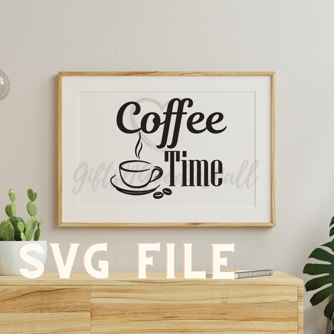 Coffee SVG Bundle Files for Personal Use Canva Files Coffee Lovers ...
