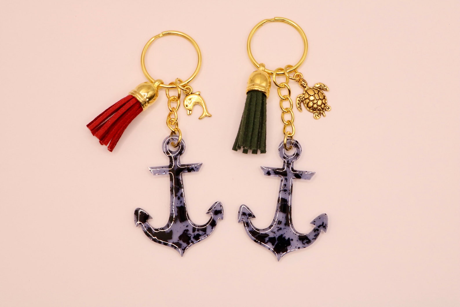Anchor Resin Keychains | Anchor Keychains | Resin Keychains | Gift for Him | Gift for Her | Gift ...