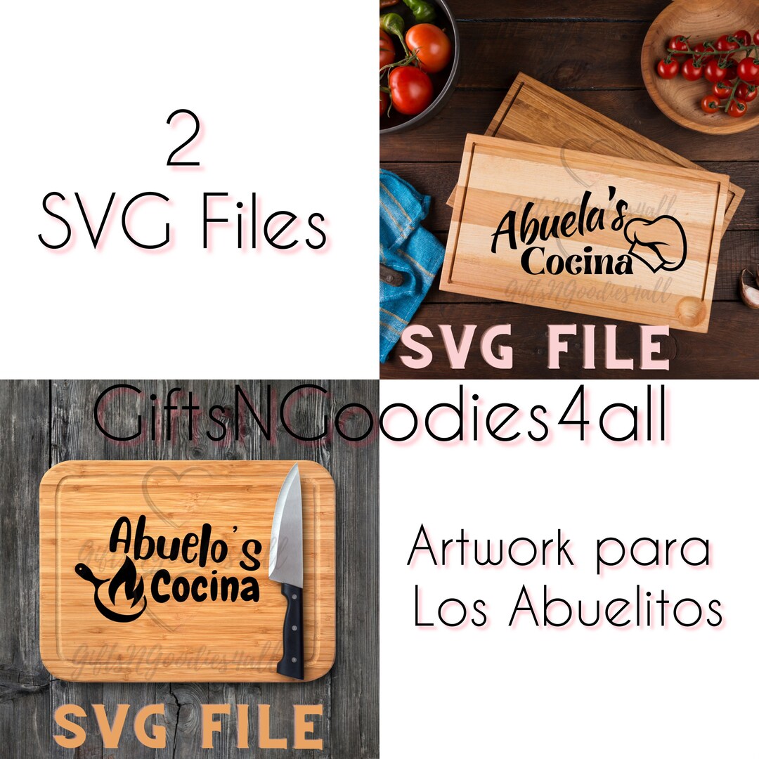 Los Abuelitos Cocina SVG Files SVG Files for Cricut SVG Files Personal ...