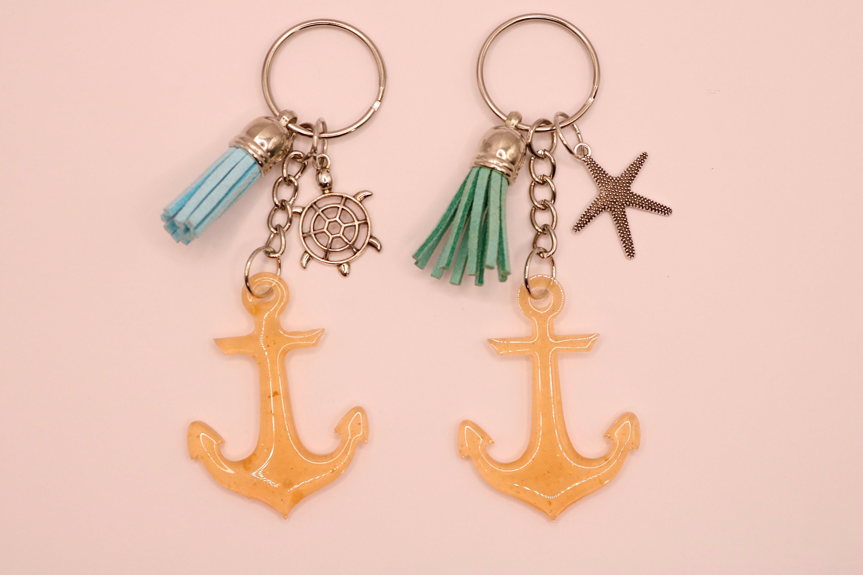 Anchor Resin Keychains Anchor Keychains Resin Keychains Gift for Him Gift for Her Gift for Boat ...