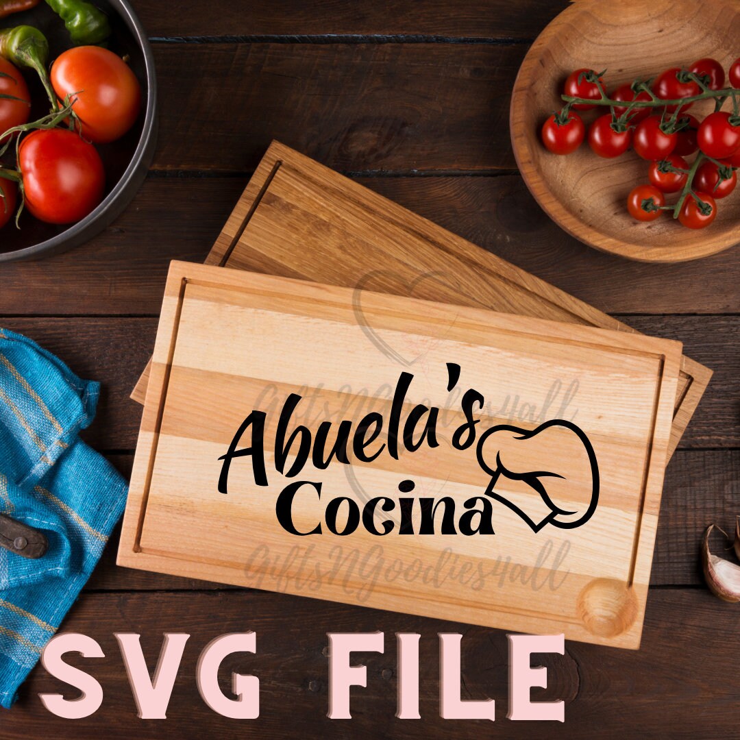 Los Abuelitos Cocina SVG Files | SVG Files for Cricut | SVG Files ...