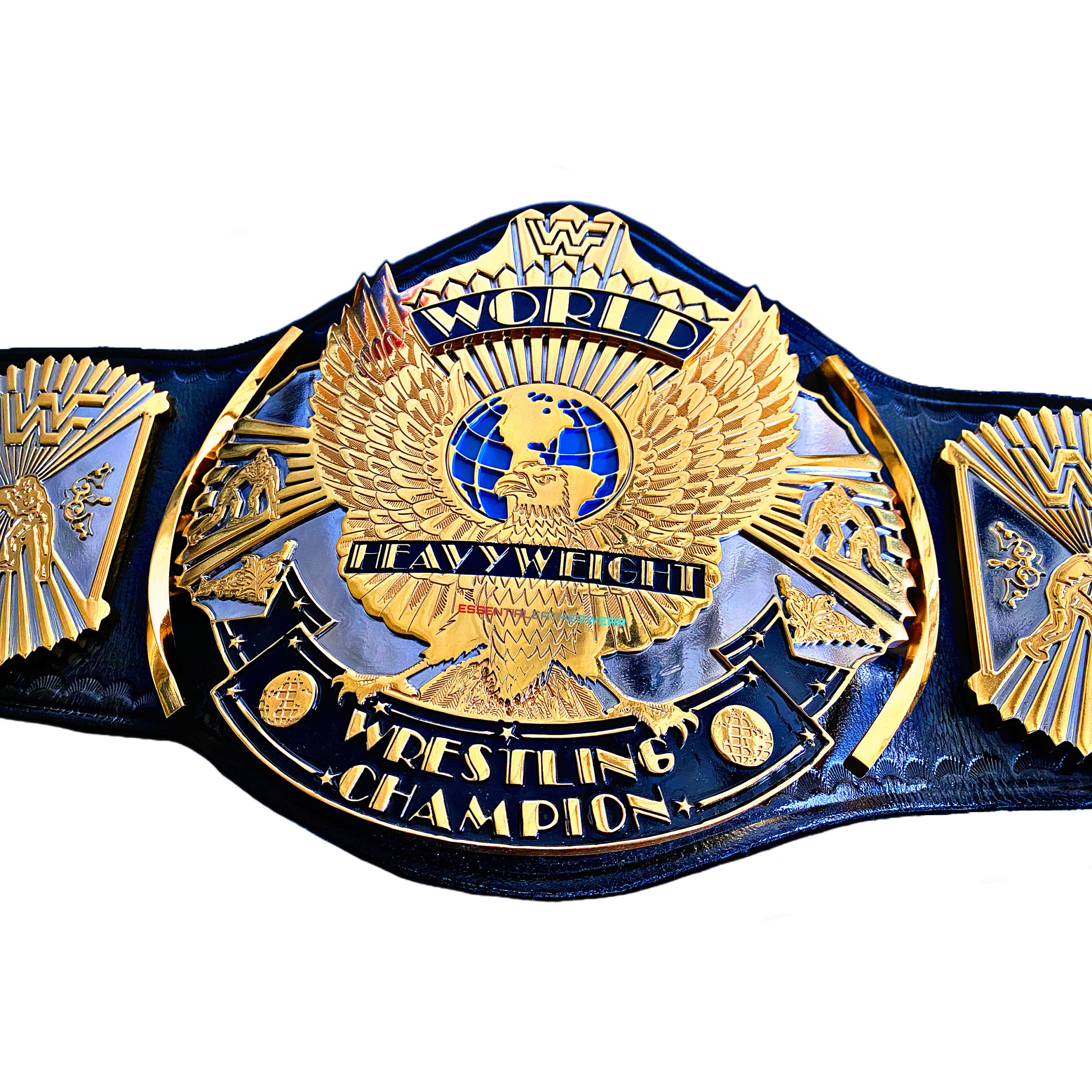 Wwf Championship Belt Winged Eagle