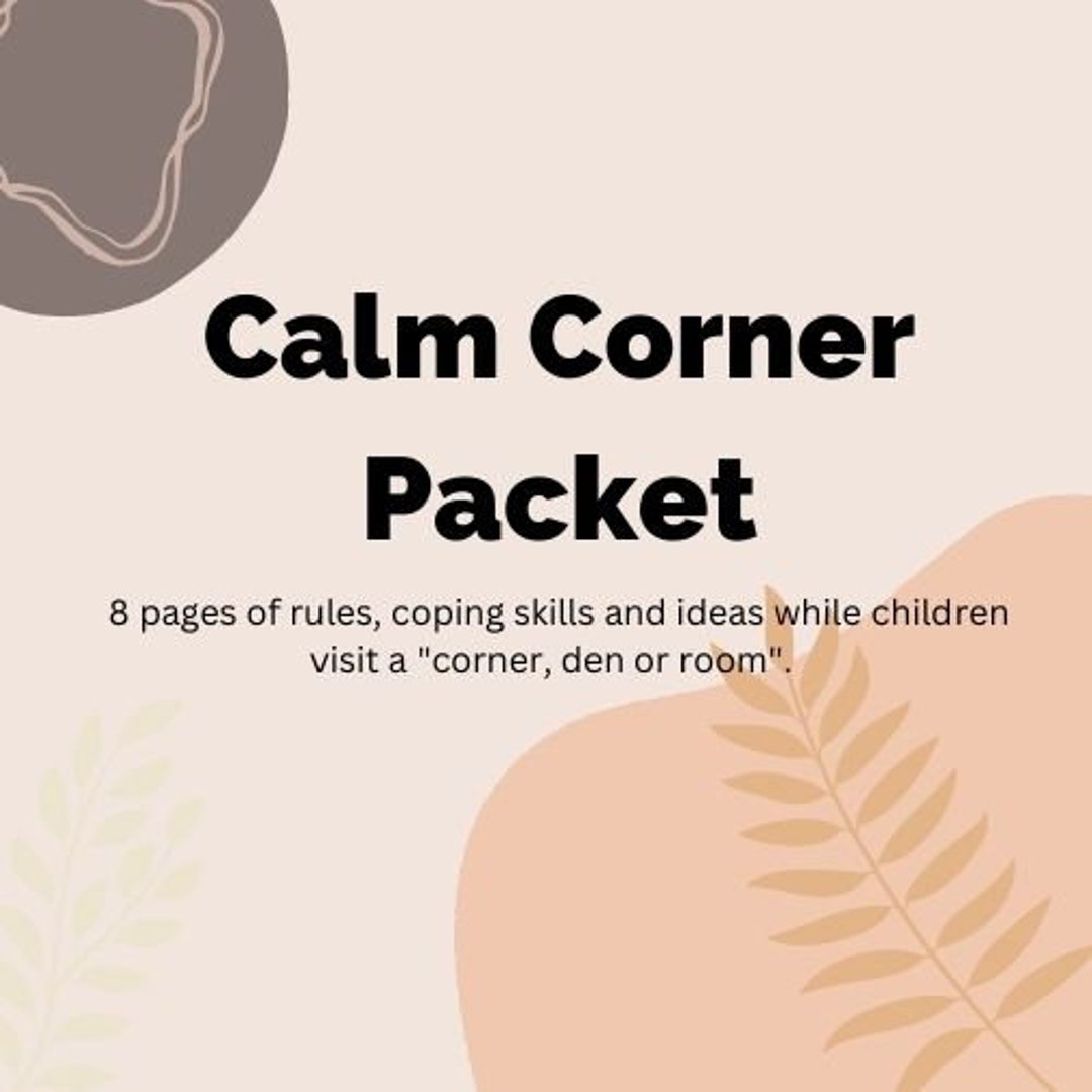 Coping Skills Posters (school Social Work) - Etsy