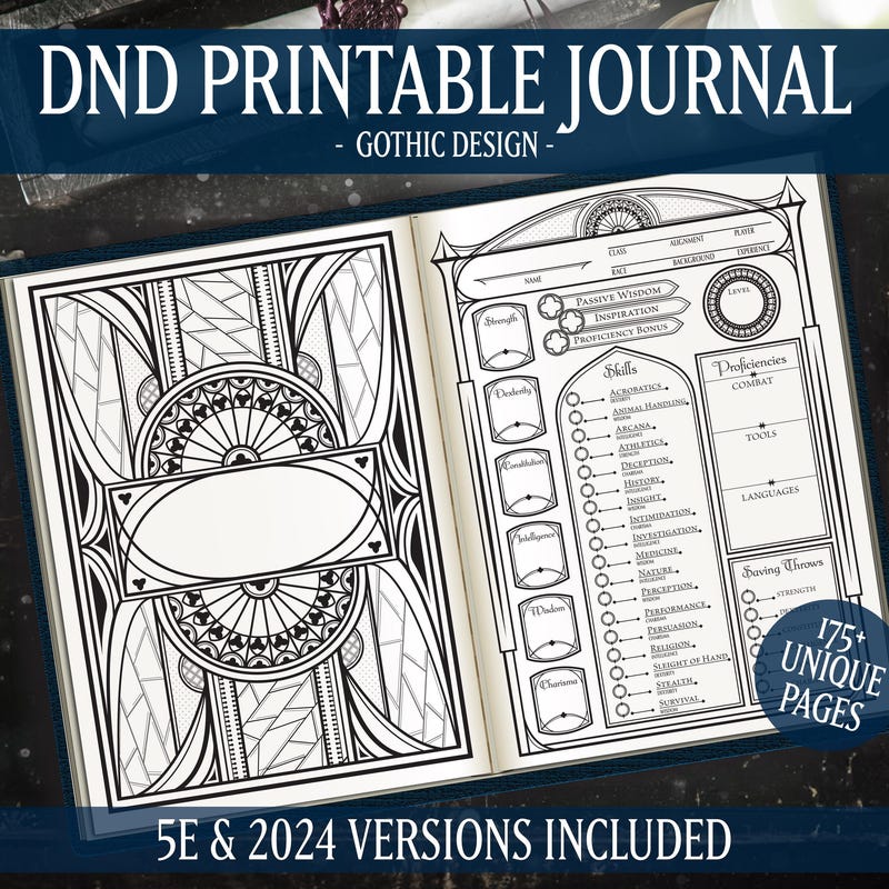 Dnd 5e 2024 character sheet fillable pdf - Etsy.de