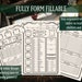 DND Character Sheet Journal 5e, Printable DND Journal, Dungeons ...