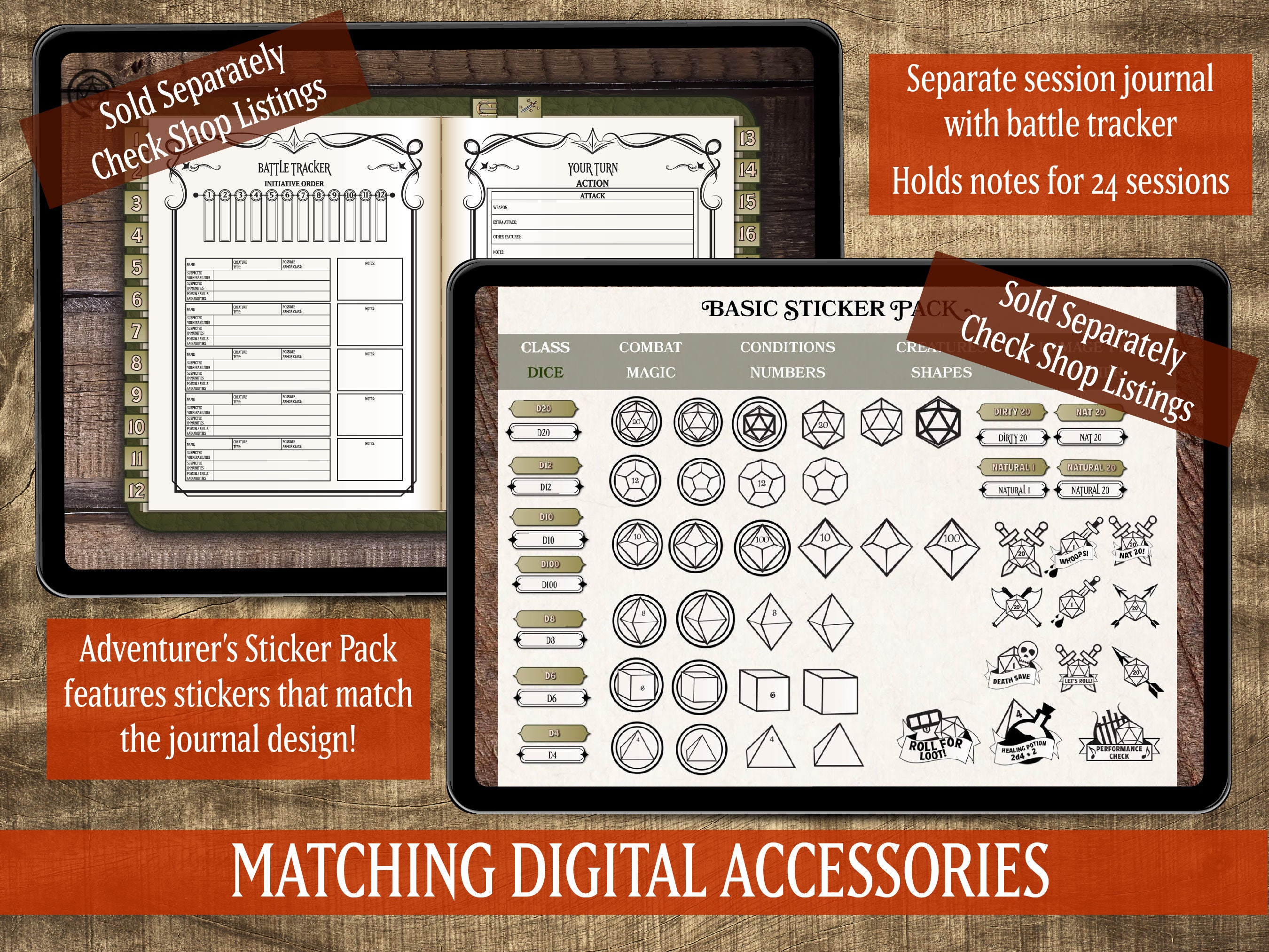 DND Paladin Digital Character Journal, Dungeons and Dragons 5e, Spell ...