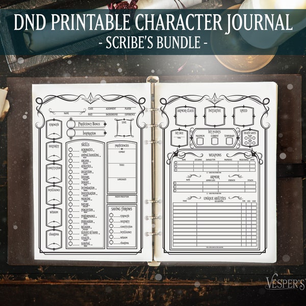Dnd Journal - Etsy