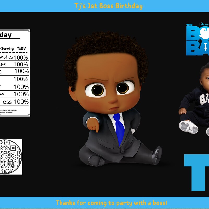 Boss Baby Gift Bag - 60+ Gift Ideas for 2025