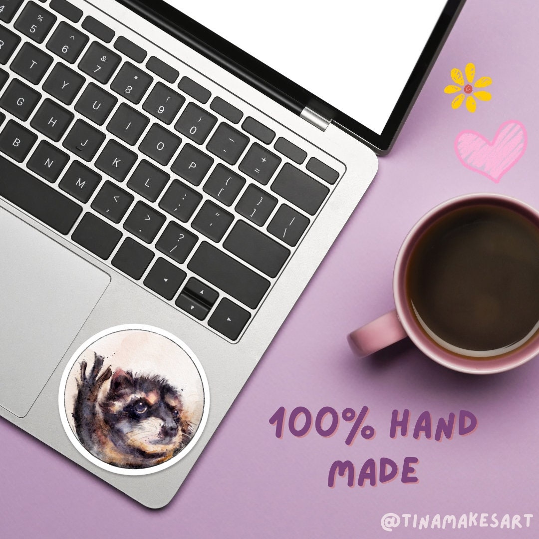 Pedro Pedro Pedro Sticker Raccoon Sticker Matte Vinyl Sticker Hand ...