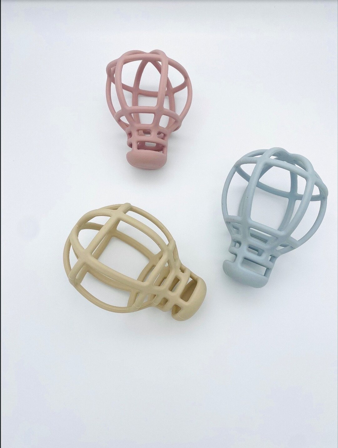 Baby Grasping Toy - Hot Air Balloon - Silicone - BPA Free - Teething ...