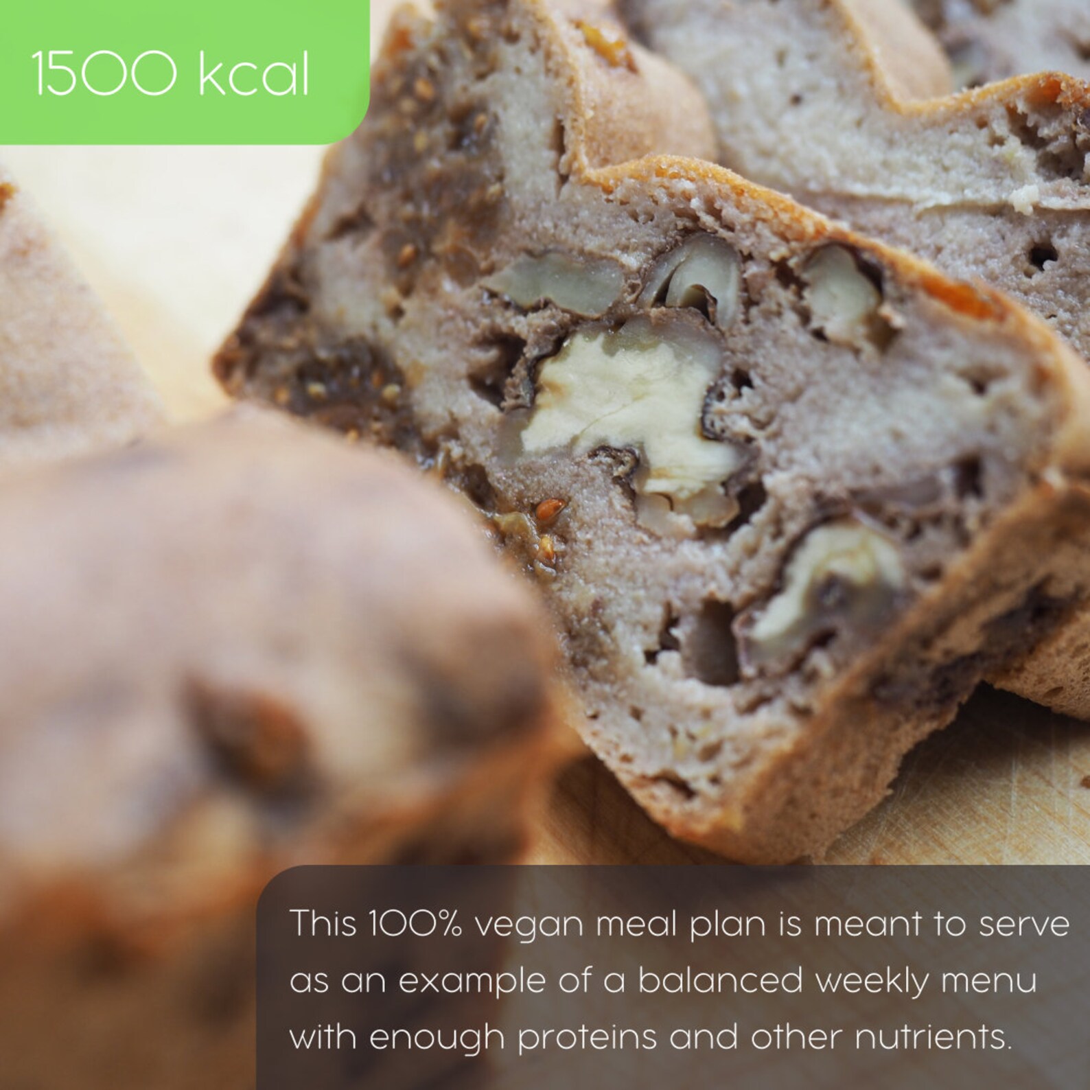 Vegan Meal Plan 1500 Kcal 65 G Protein - Etsy