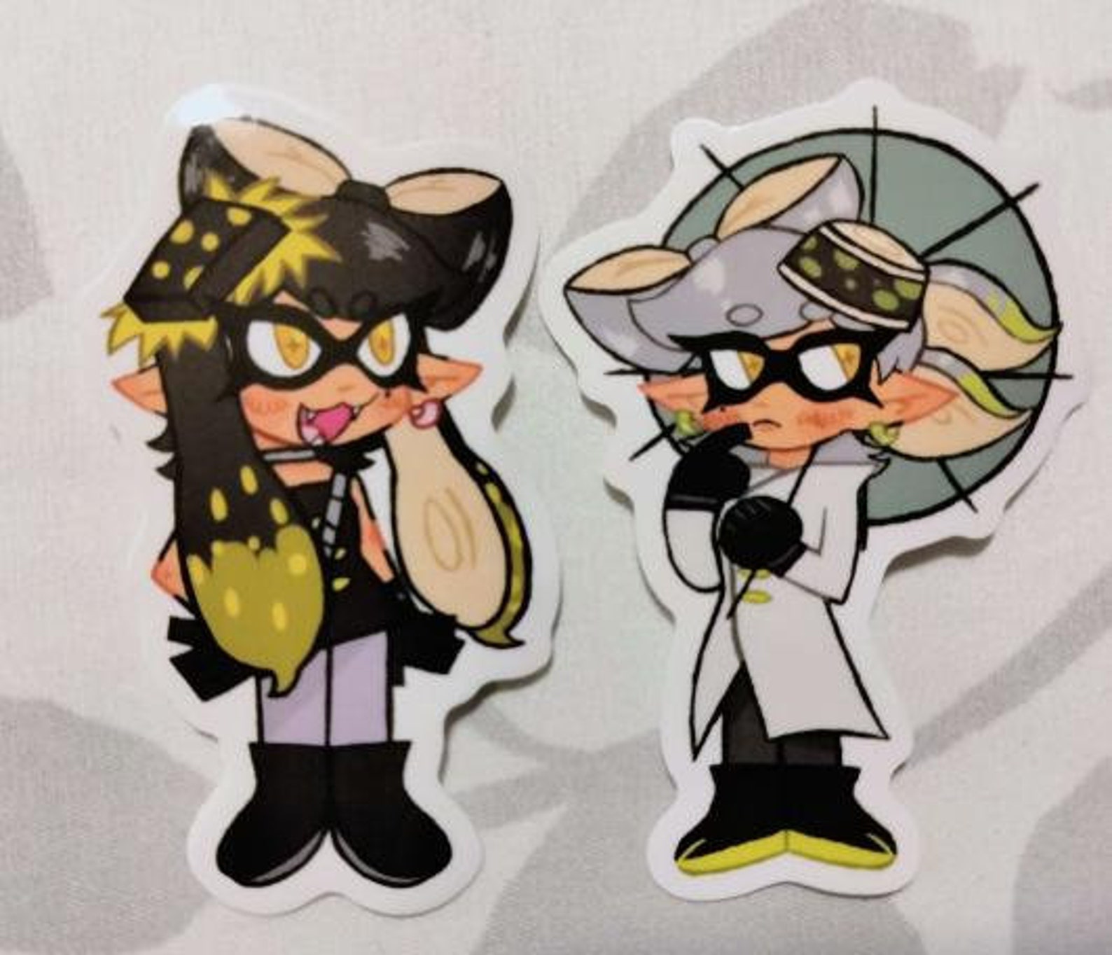 Splatoon Squid Sister Stickers - Etsy