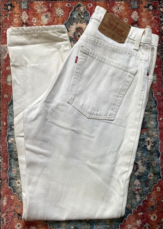 White levi jeans - Gem