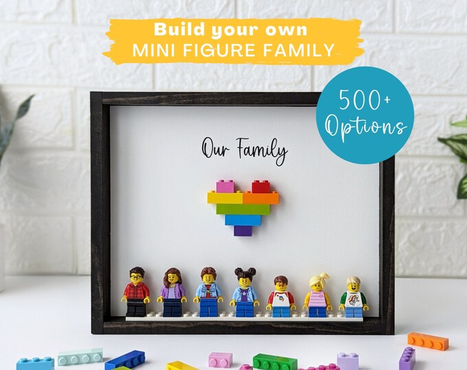 Personalized Mini Me Minifigure Rectangular Large Frame. Last Day for ...