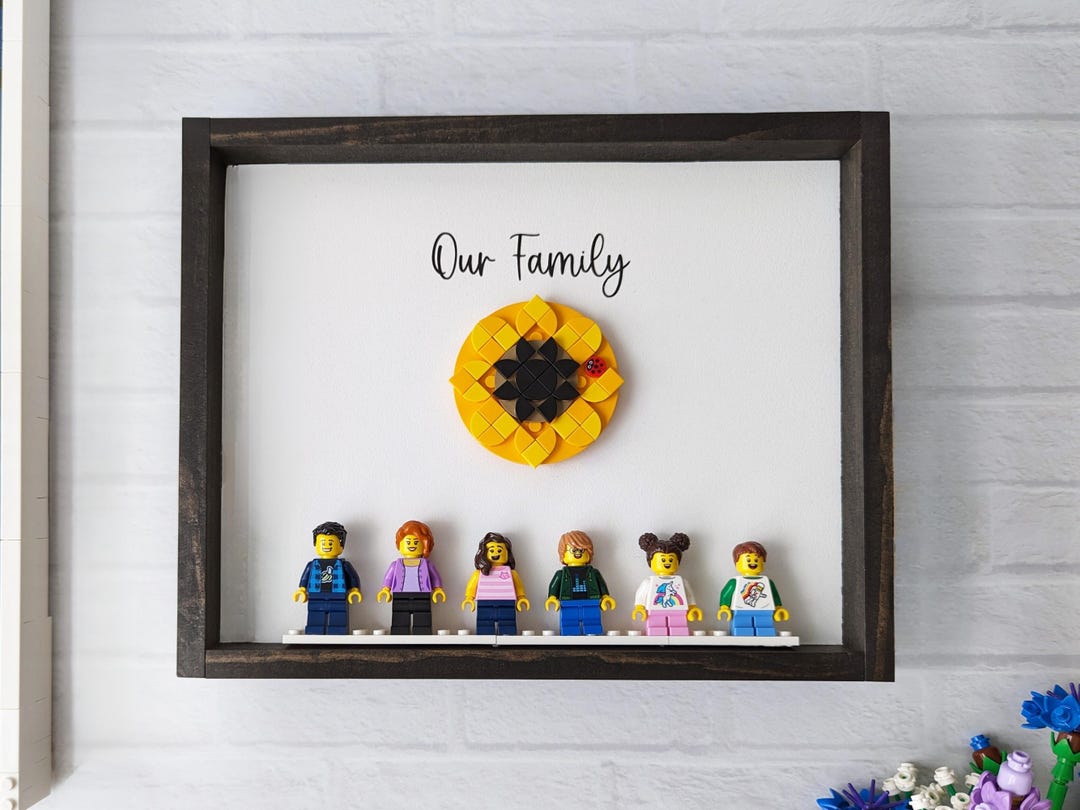 Custom Family Frame | Sunflower Decoration | Unique Gift Ideas for Mom ...