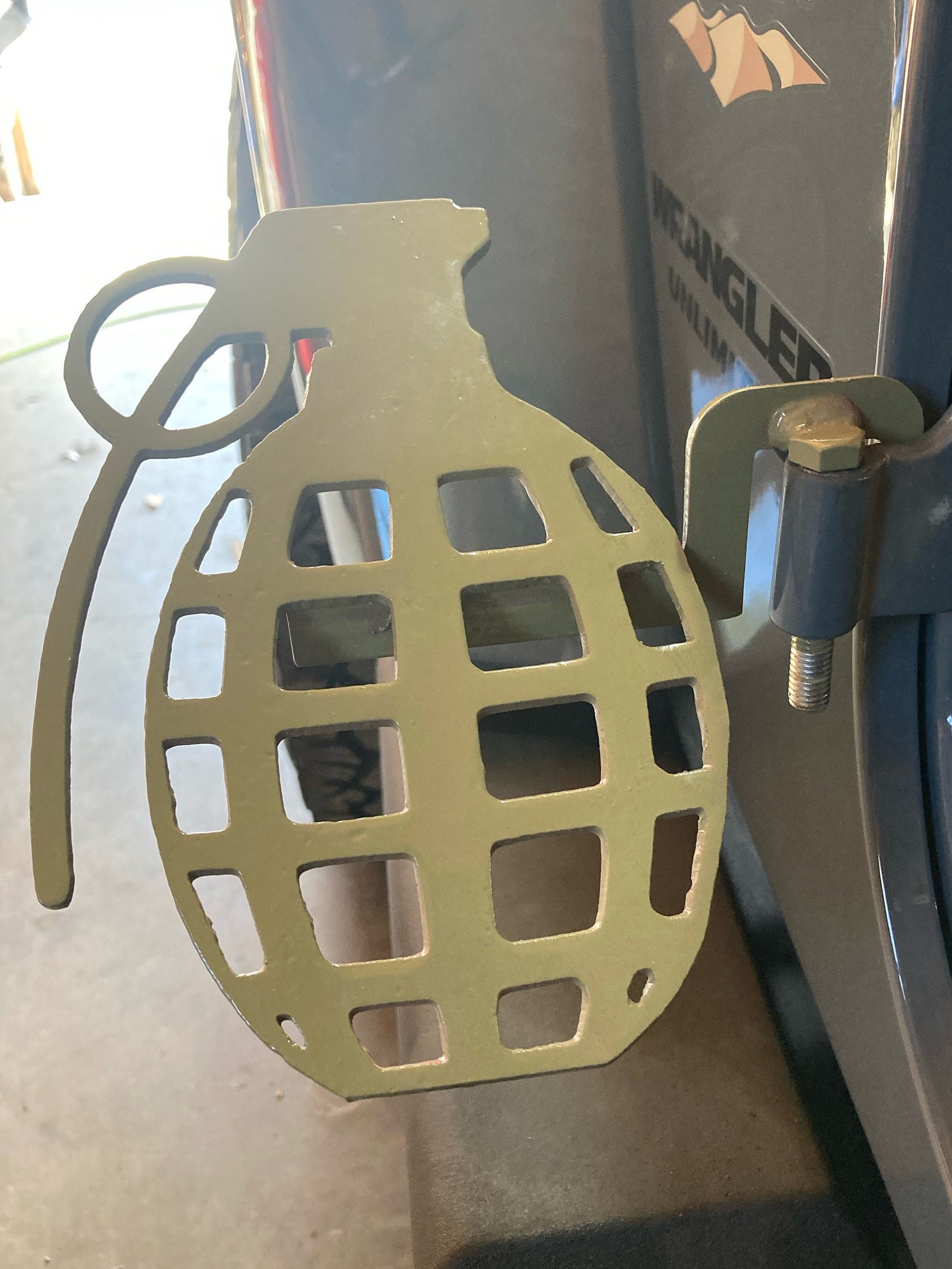 Oversized Grenade Foot Pegs for Jeeps - Etsy