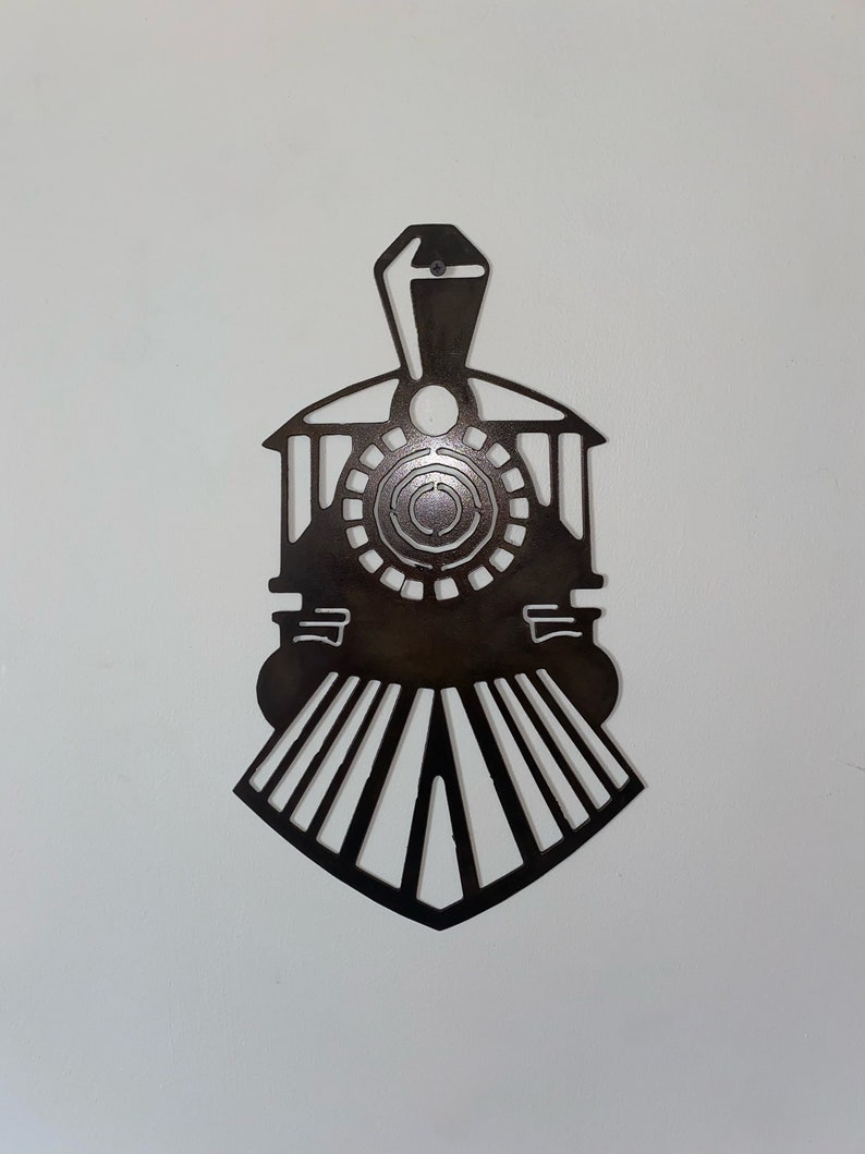 Steam Engine Metal Wall Art - Etsy