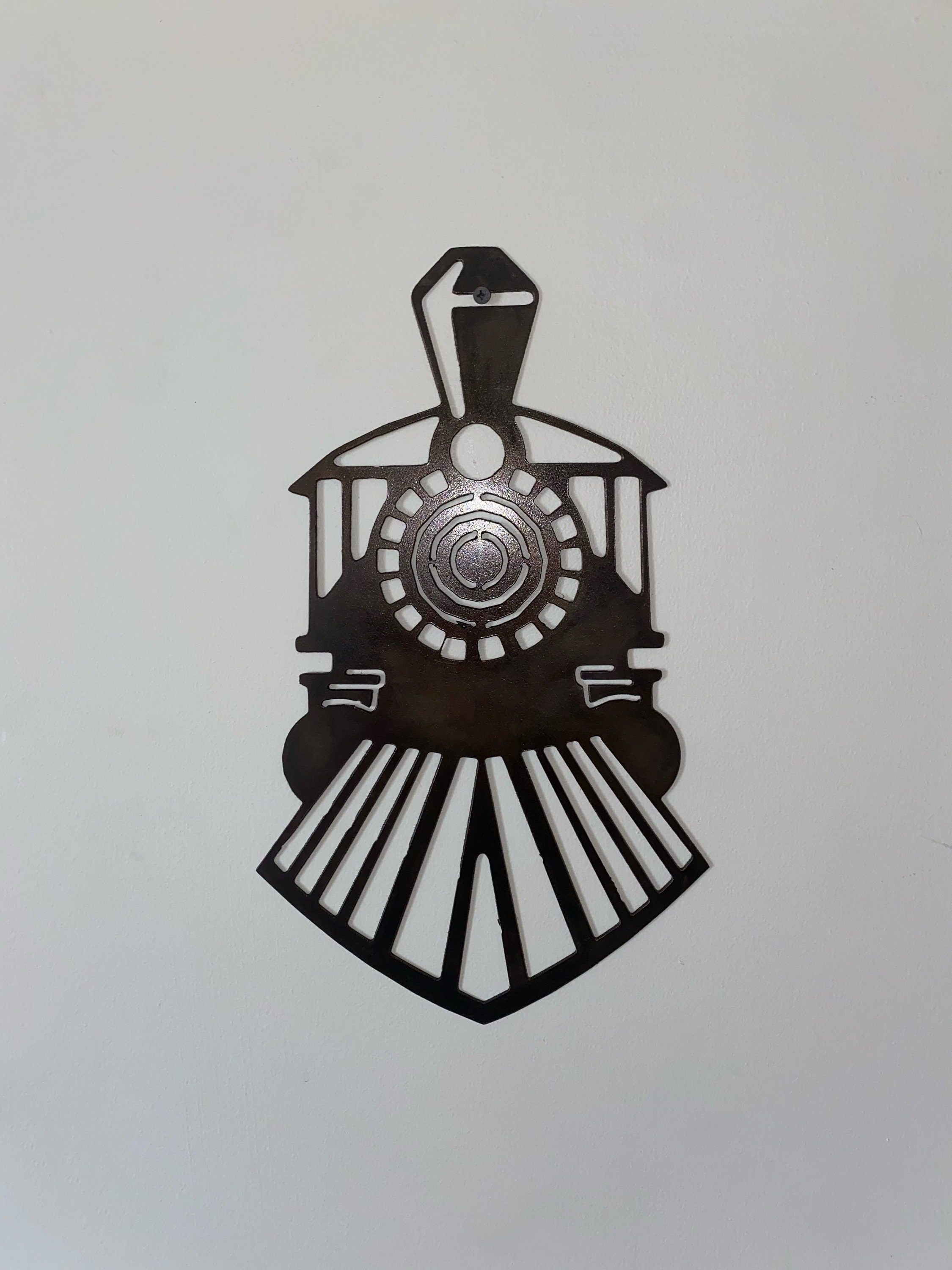 Steam Engine Metal Wall Art - Etsy