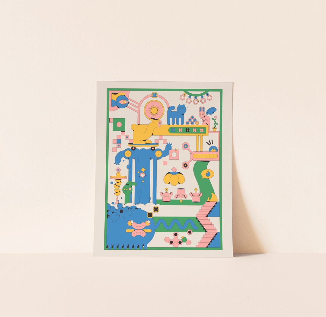 LABYRINTH Print - Etsy