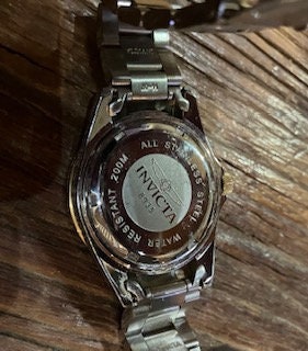 Mens Invicta, Pro Diver, Blue Face Watch - Etsy