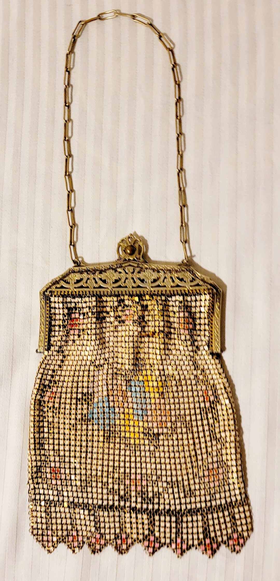 Early 1920's Women's Mesh Hand Bag - Etsy