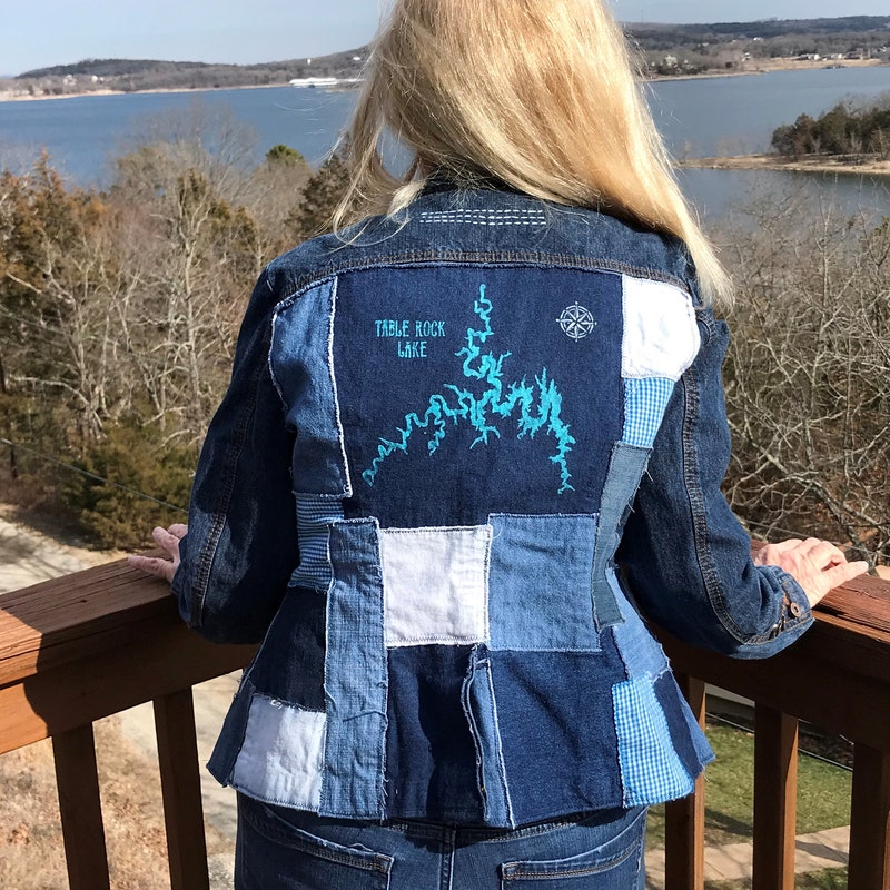 Patchwork Jacket Women - Etsy