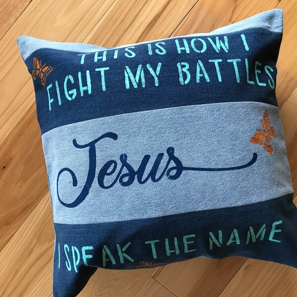 Christian Pillow - Etsy