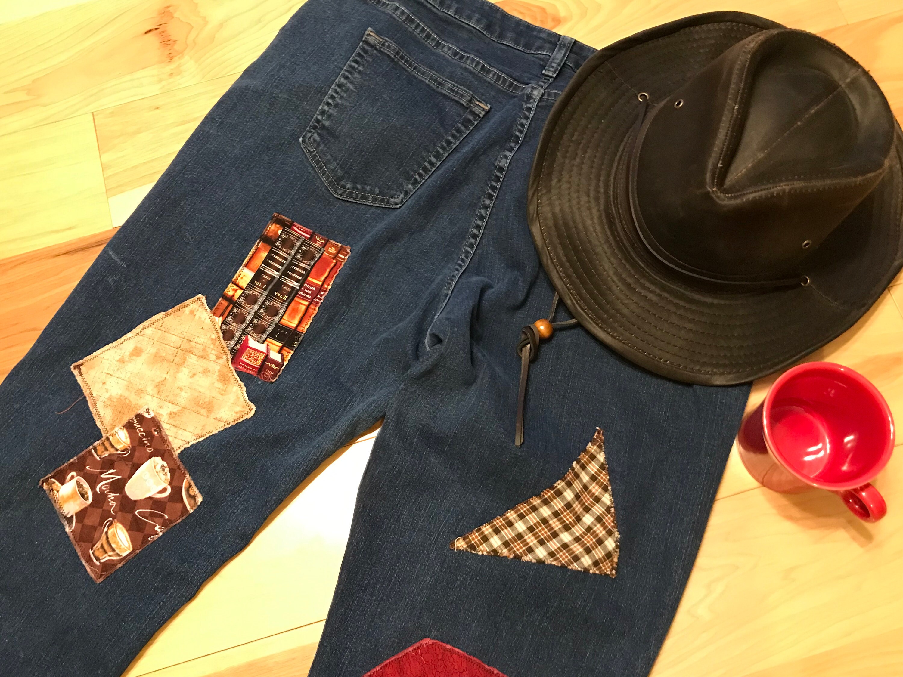 Boho Hippie Patchwork Jeans Upcycled Women's Plus Size - Etsy