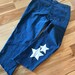 Reworked Patchwork Denim Jeans With Stars Size 16 Upcycled - Etsy