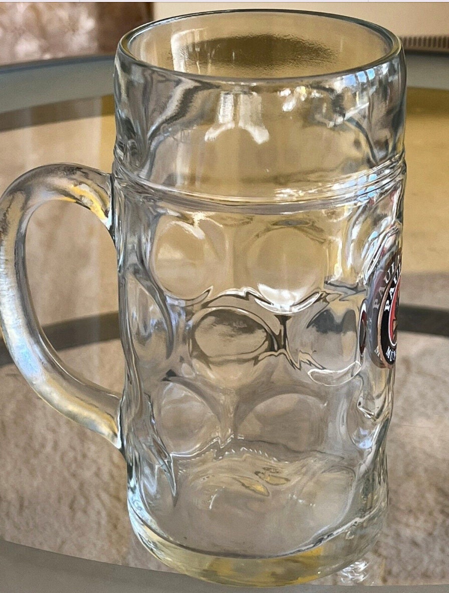 Paulaner Stein Glass 1 Litre single GLASS - Etsy