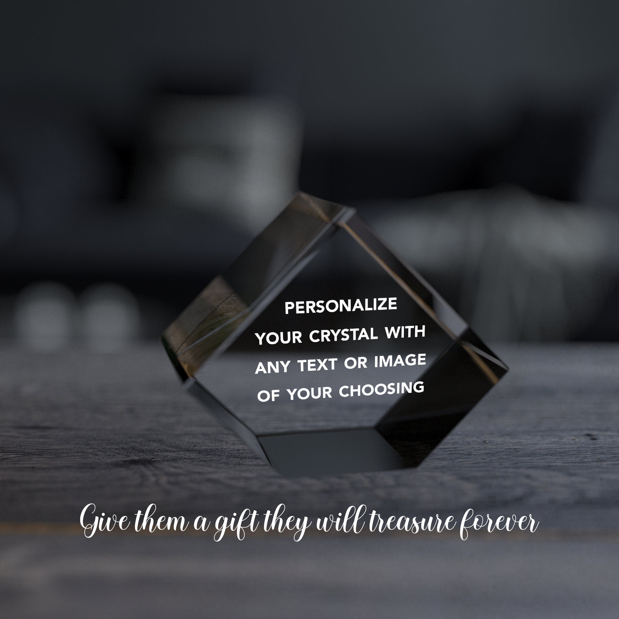 Personalized 3D Anniversary Gift, Beautiful 3D Crystal Photo Perfect as ...