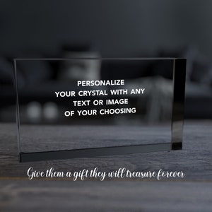 Custom Solar Power Crystal Award With Engraving | Renewable Energy ...