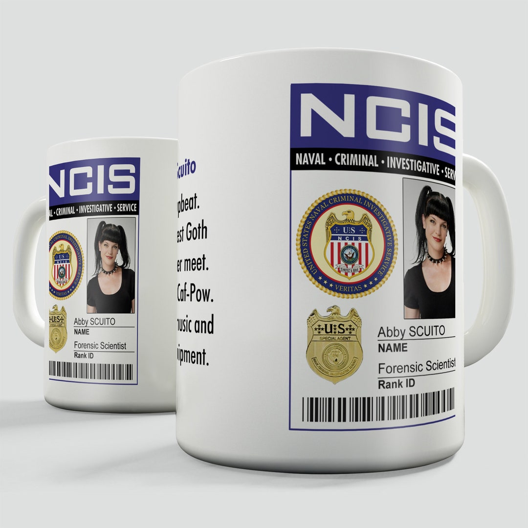 NCIS Badge Abby Sciuto Character Gift Mug - Etsy
