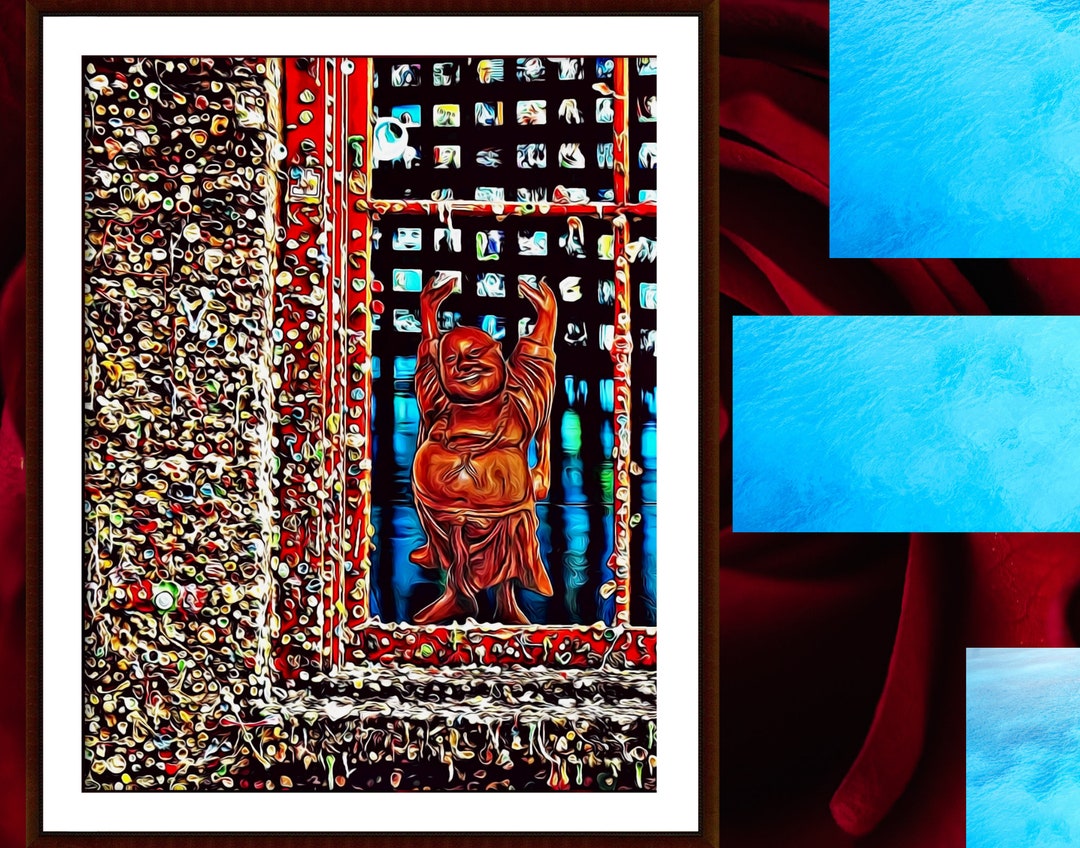 Buddha Art Prints Buddhist Print Meditation Wall Art Enlightened Art ...