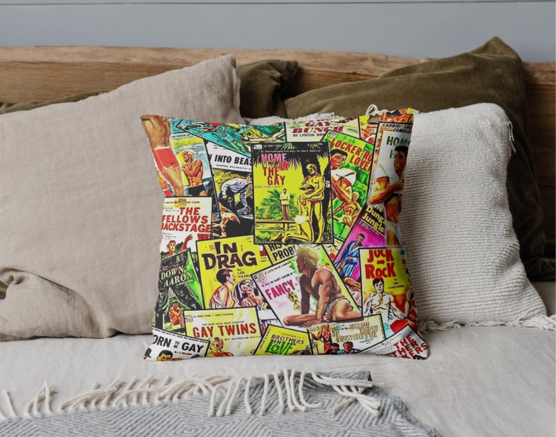 Pulp Fiction Novel Art, Pulp Fiction Collage, Gay and Lesbian Pulp ...