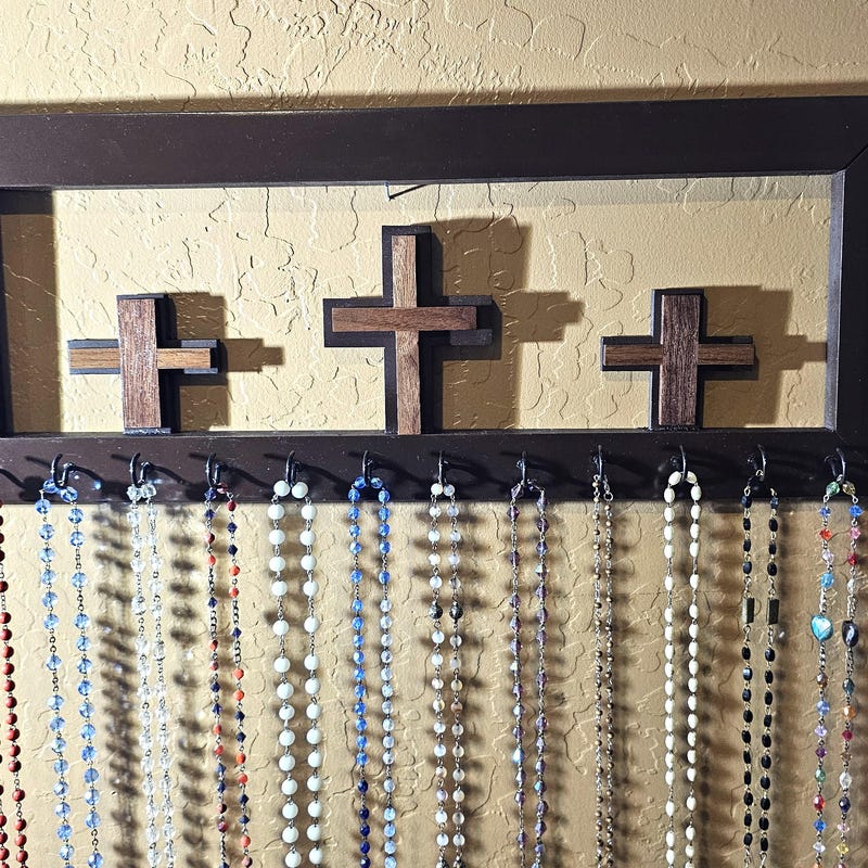 Rosary Display - Etsy