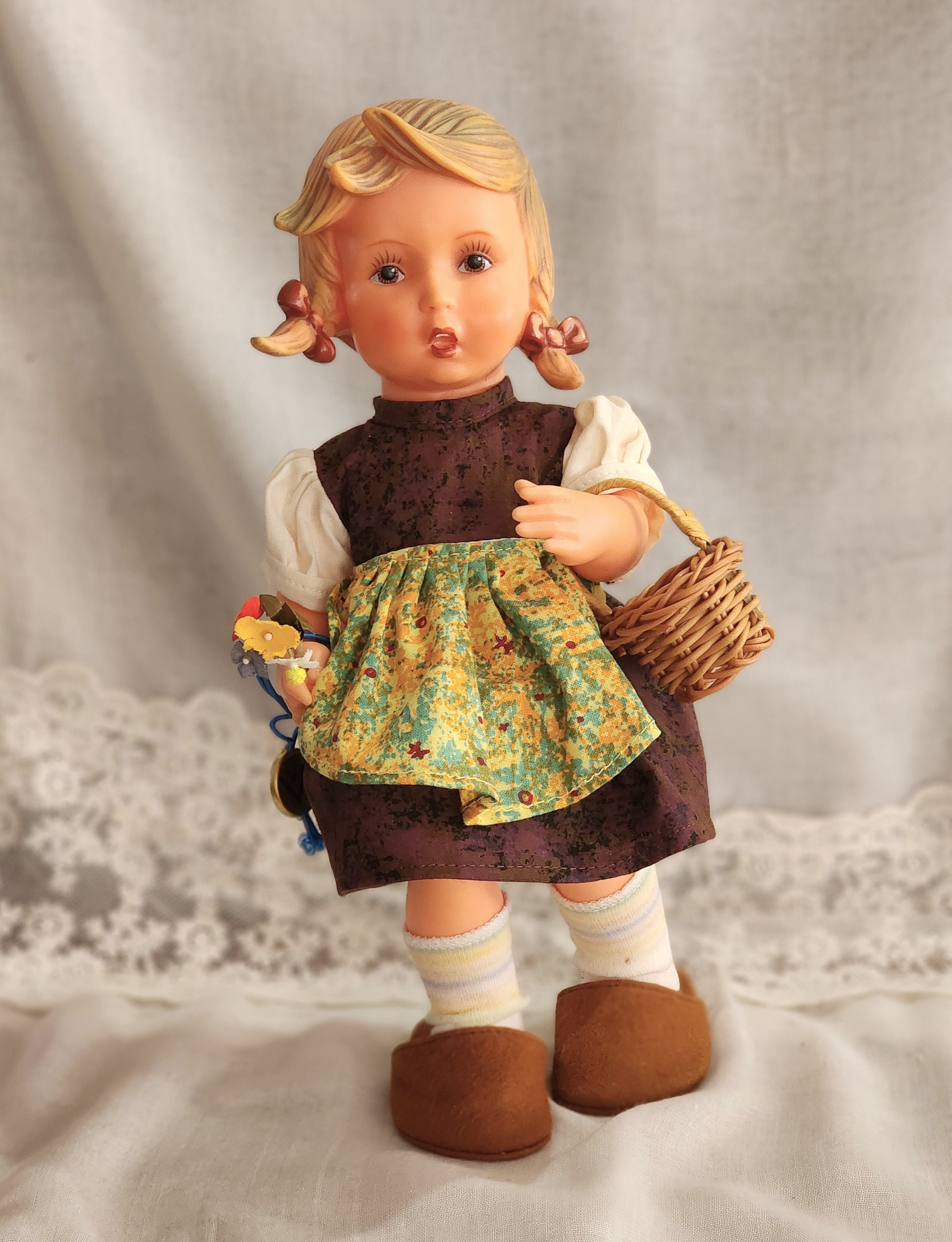 Vintage Goebel Hummel Gretel Doll - Etsy
