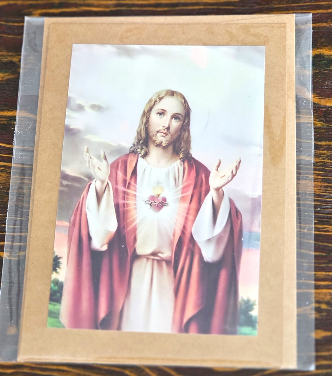 Set of 5 Catholic Blank Photo Note/greeting Cards. Beautiful Catholic ...