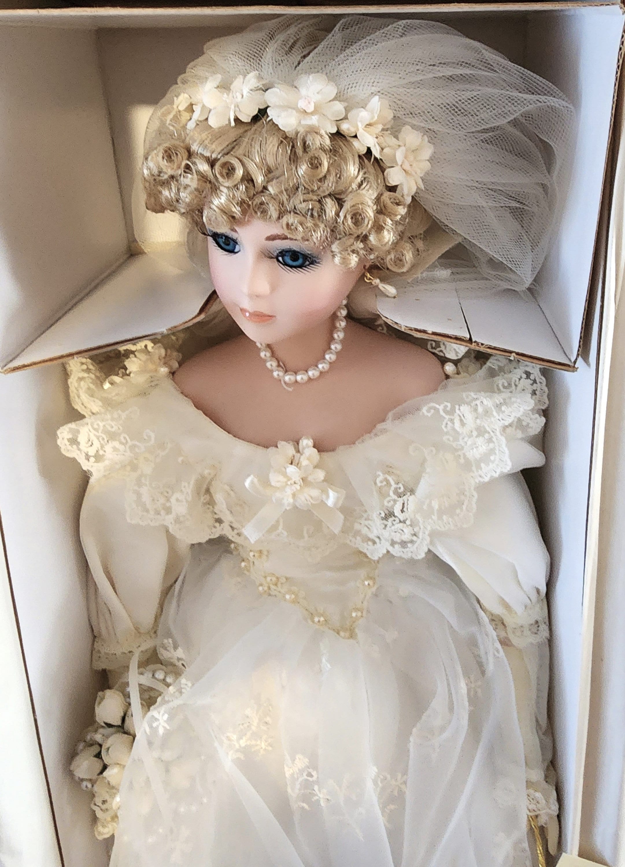 Vintage JC Penney Porcelain Bride Doll Suzanne - Etsy