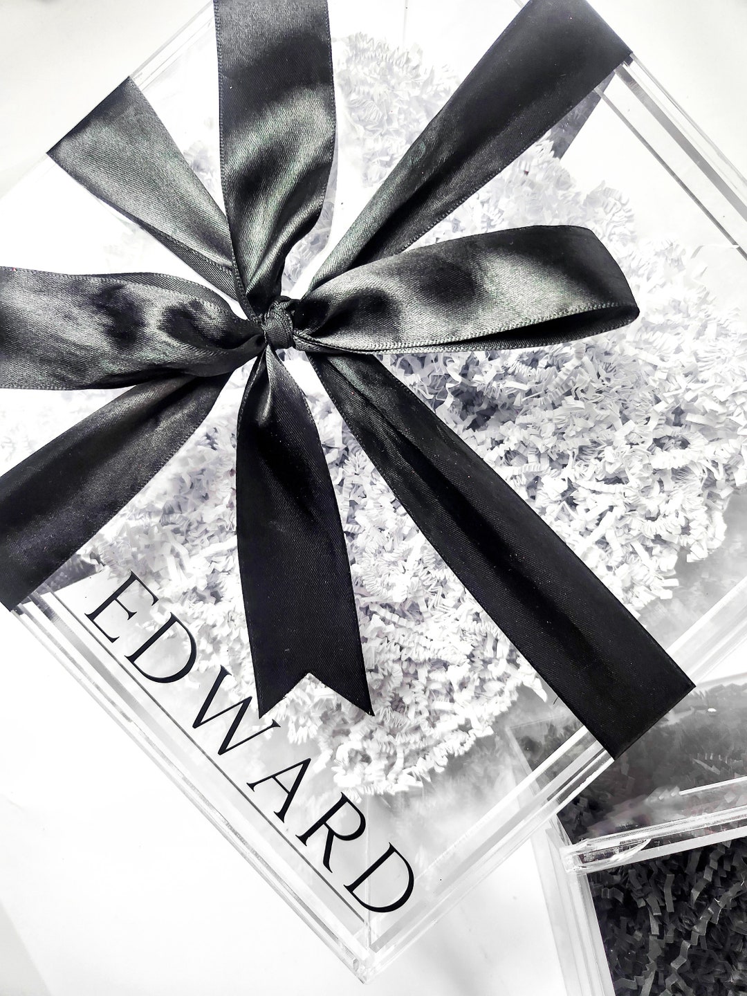 Personalized Keepsake Box, Personalized Acrylic Box With Lid ...