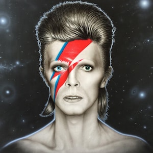 David Bowie Aladdin Sane Fine Art Limited Giclee Print - Etsy