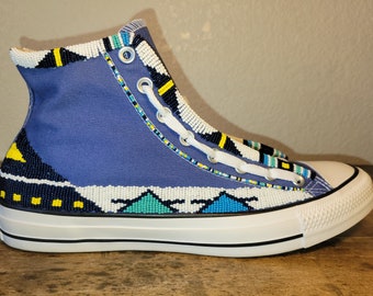 Native Beaded Shoes - Etsy