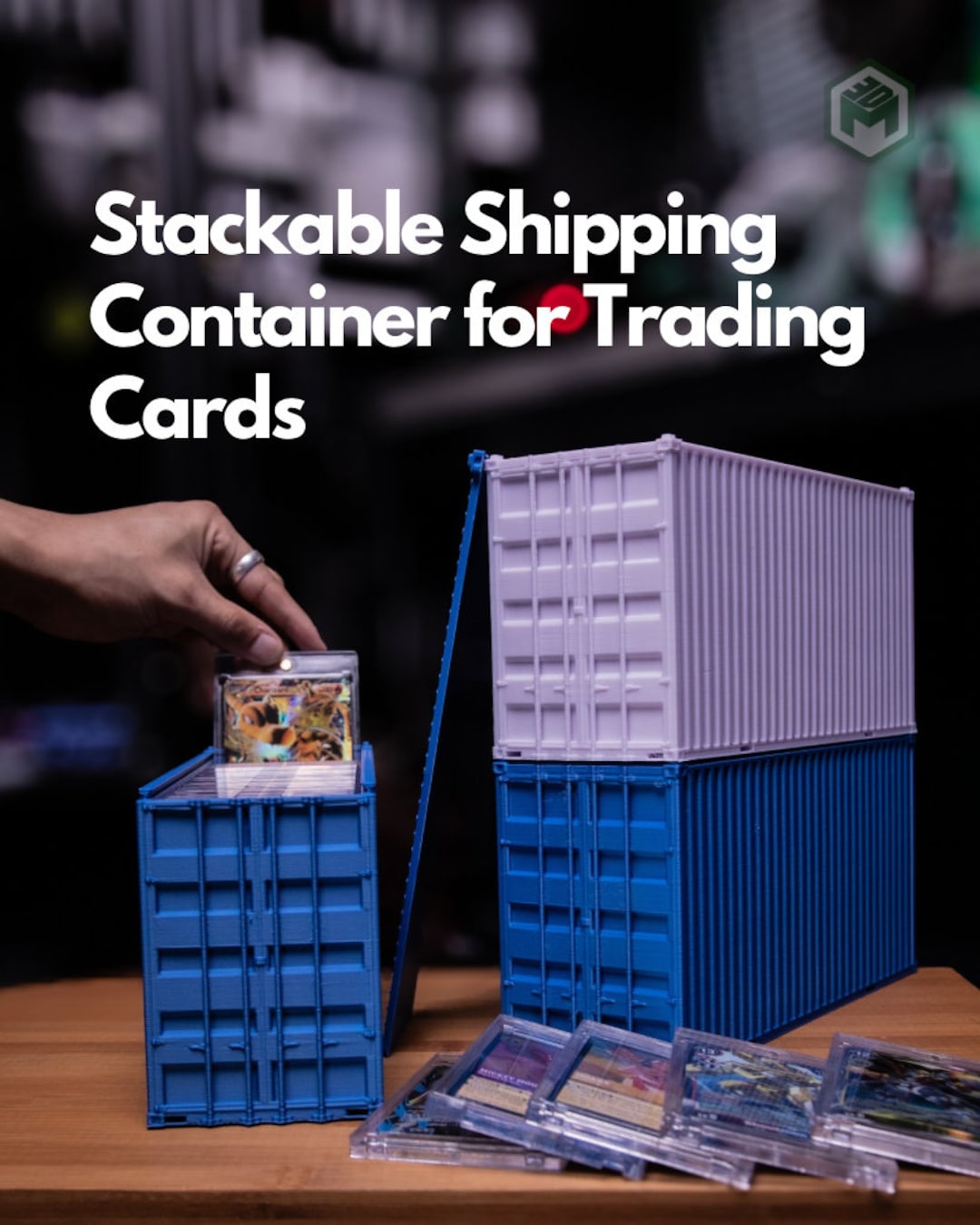 Stackable Shipping Container for Trading Cards (ultra Pro One-touch) - Etsy