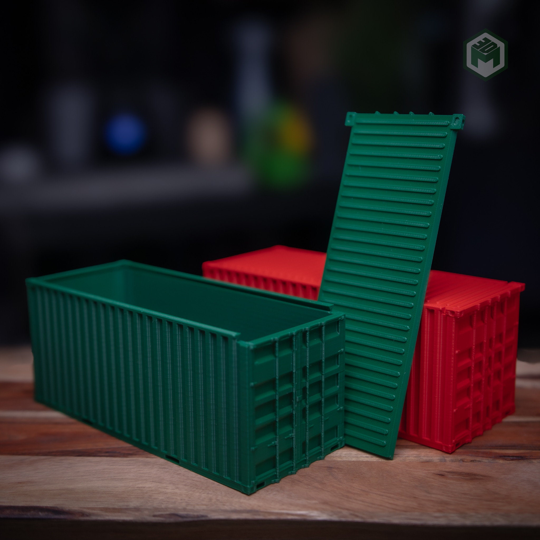 Shipping Container Desk Organizer - Etsy