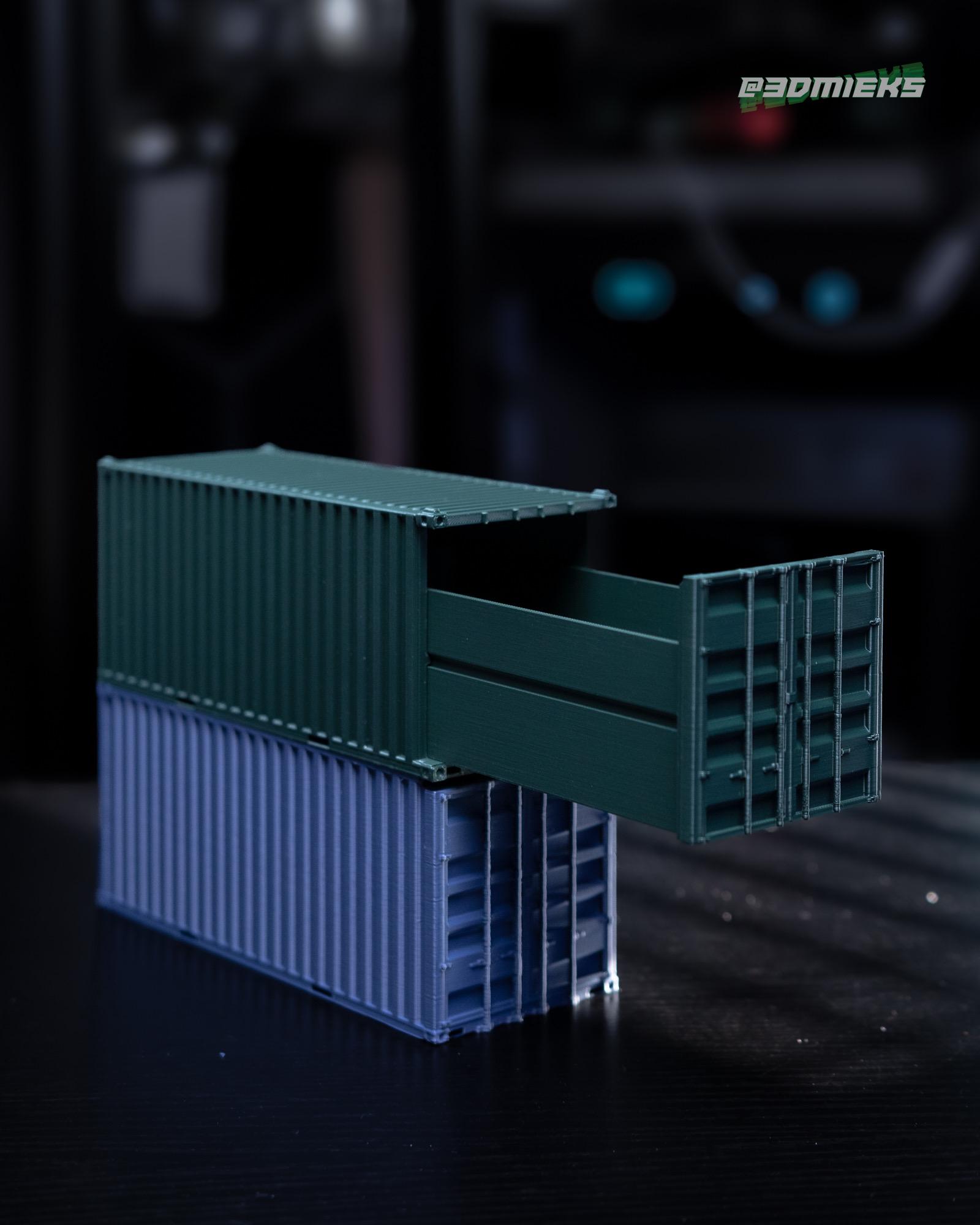 Stackable Shipping Container With Drawers Desk Organizer - Etsy