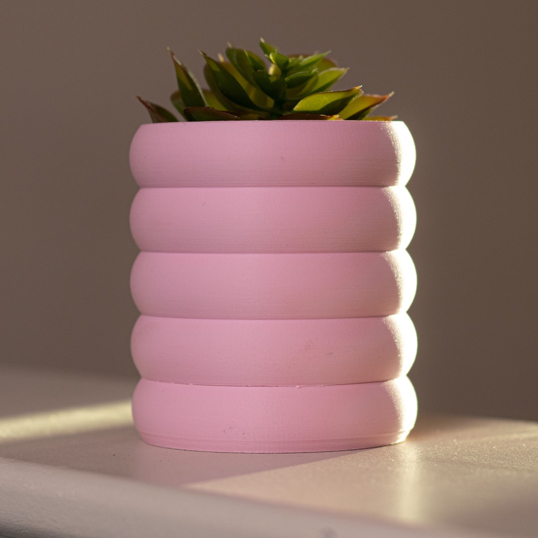 Bubbles Planter With Twist-off Drip Tray - Etsy