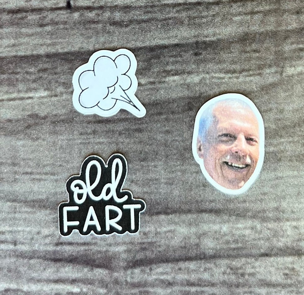 Old Fart Custom Birthday Confetti Pack Custom Confetti Face Pack Old ...