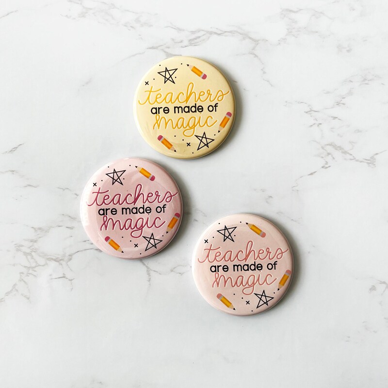 Teacher Pin - Etsy